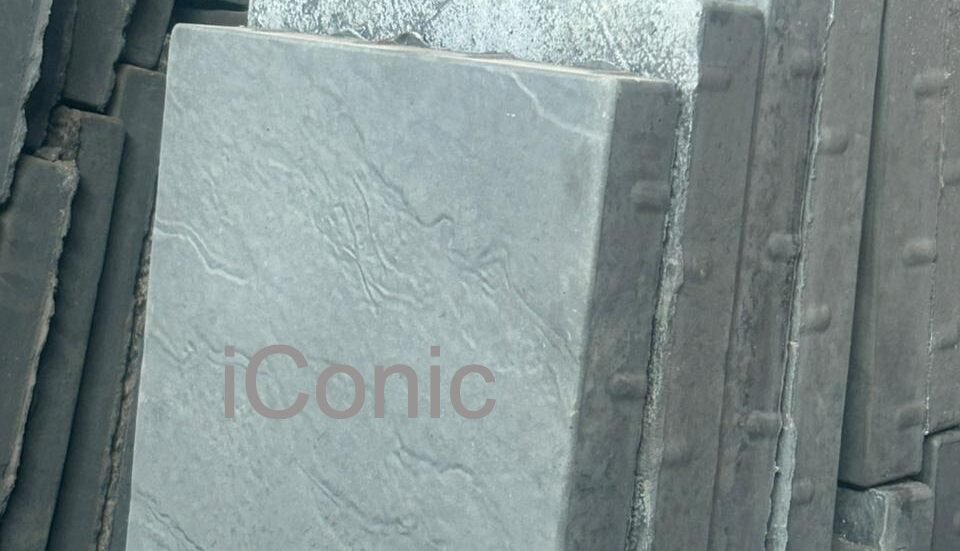 Buy Square Paving Slab Pavers (400mm x 400mm x 50mm) - Black(6 Pcs/M2 ...